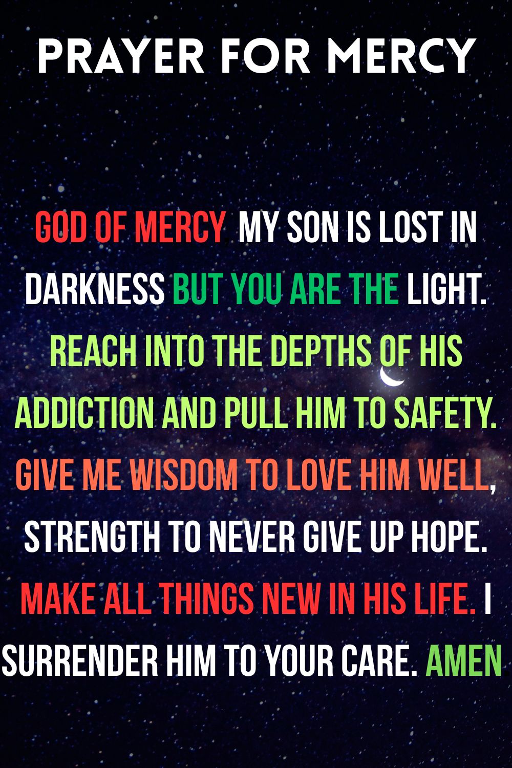 20 Powerful Prayers for a Son Struggling with Drug Addiction - Fixing ...